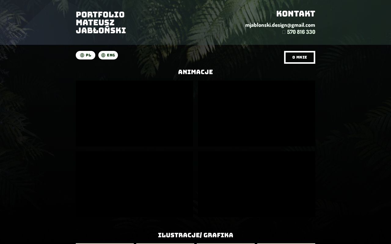 Portfolio – Mateusz Jabłoński